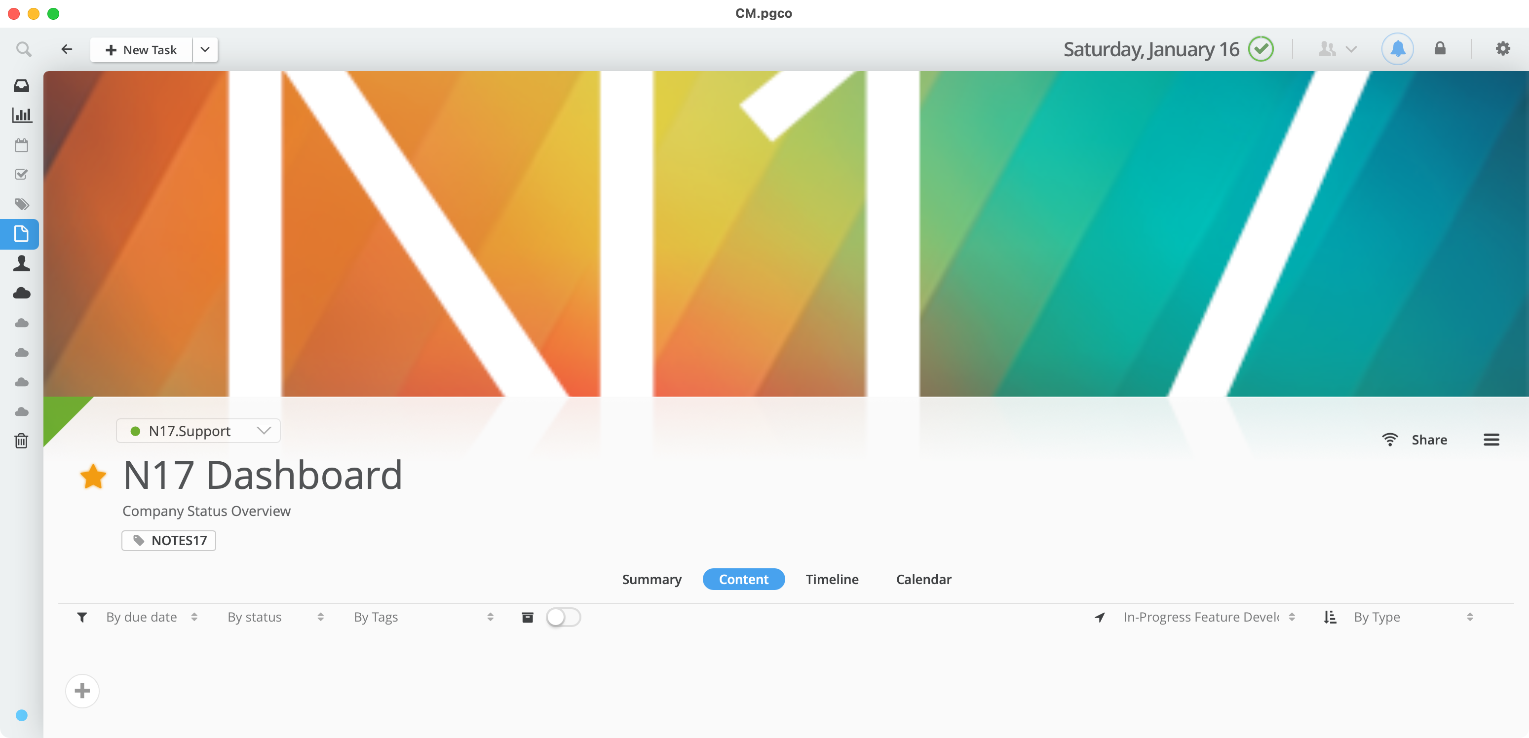 Creating Custom Dashboards For Your Projects : Pagico Blog