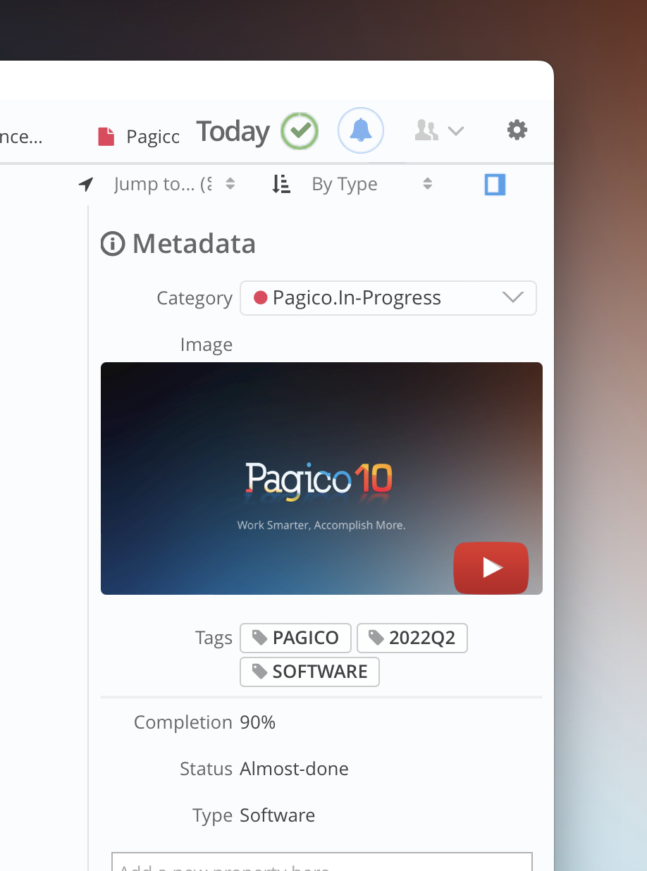 Pagico 10 May Update: Metadata for Projects and More! : Pagico Blog